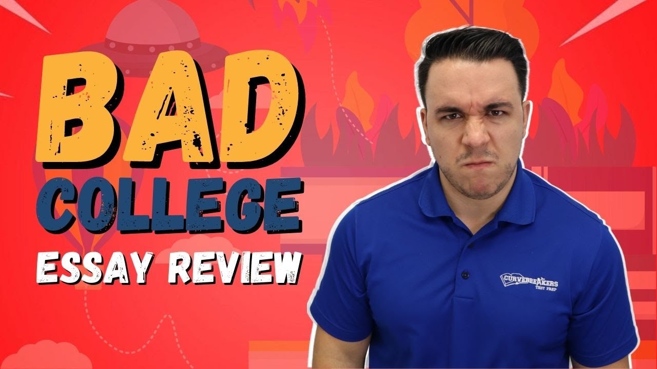 Bad college essay breakdown - biggest college essay mistakes revealed ...