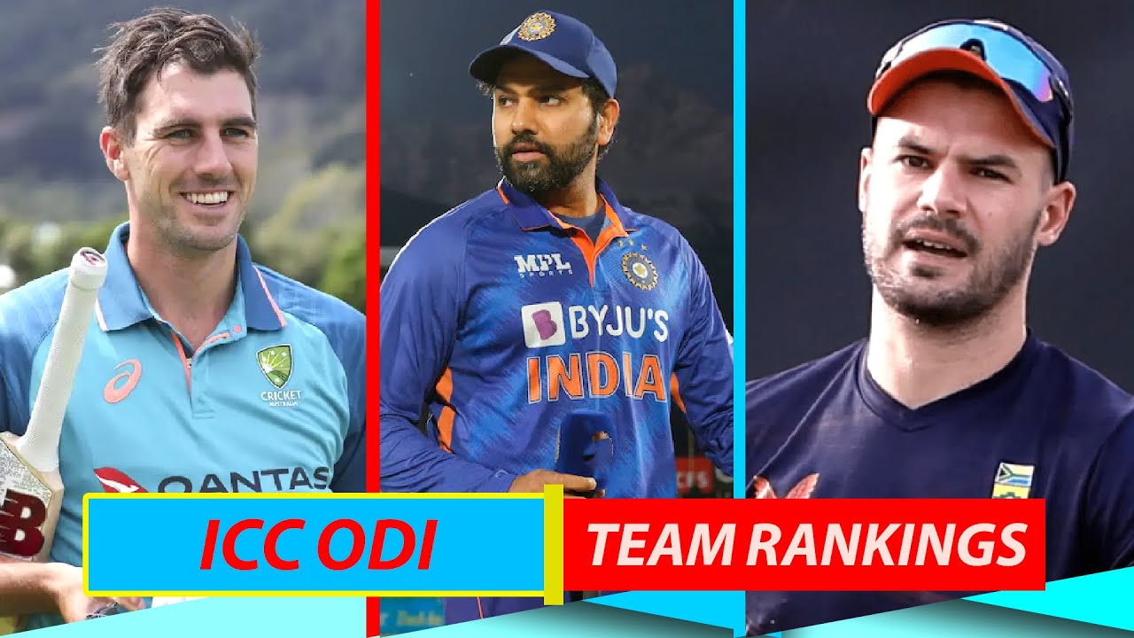 ICC ODI TEAM RANKING UPDATED AS OF TODAY - YouTube