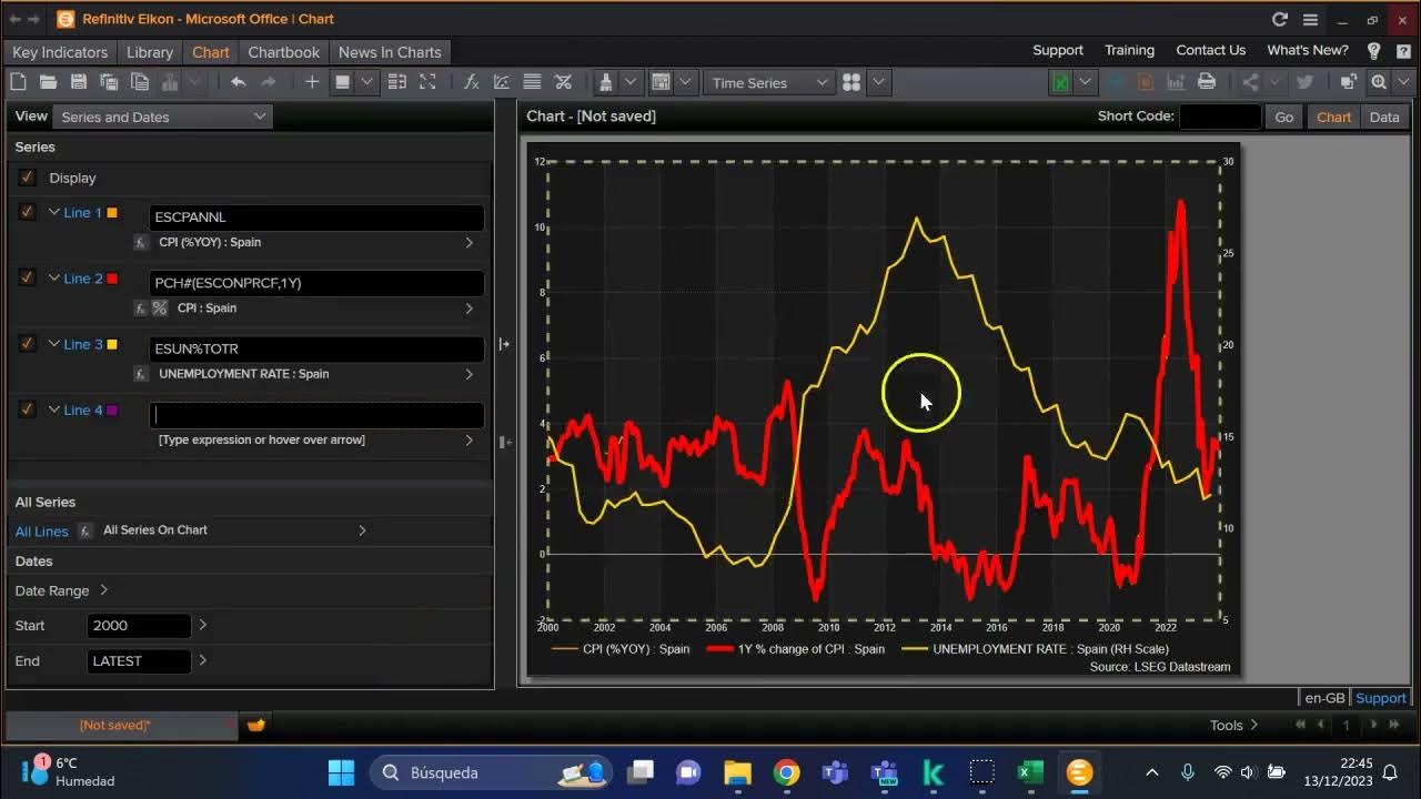 Vídeo Refinitiv Eikon Datastream en Excel - YouTube
