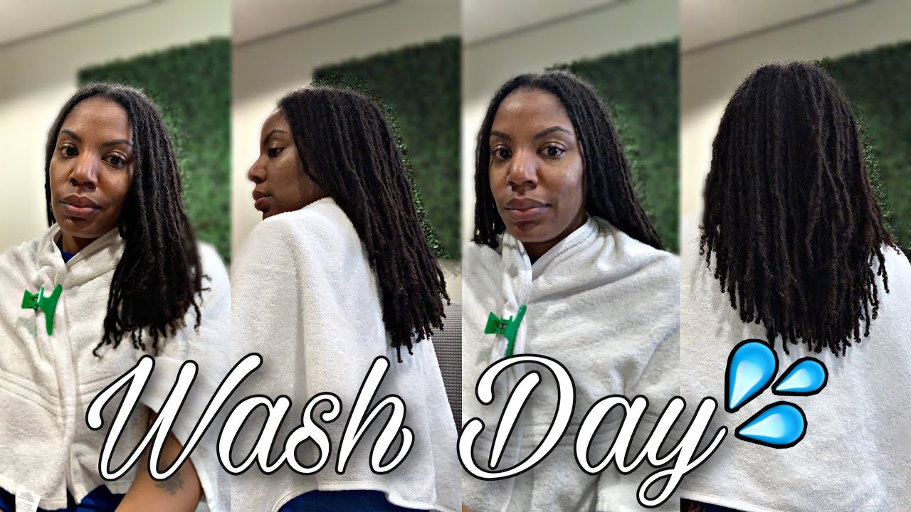Locs: |Wash Day💦 +My Loc Moisturizing secrets 🤫 - YouTube