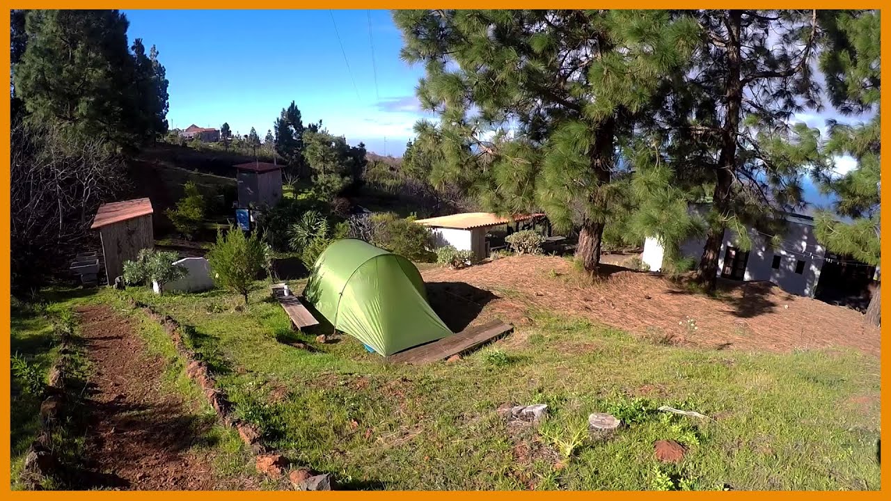 LA ROSA CAMPING REVIEW: CENTRO DE NATURALEZA - PUNTAGORDA, LA PALMA ...