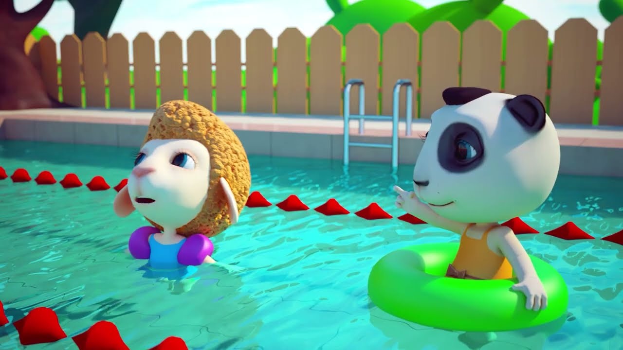 Hot vs Cold | Funny Stories for Kids | Swimming pool and ice cream ...