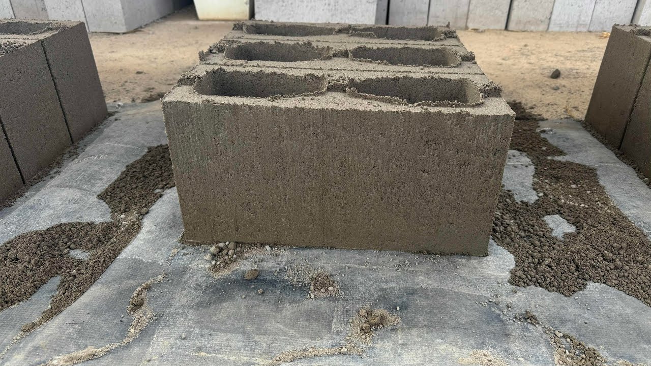 Qual o melhor Traço para bloco de concreto? Testando Traço para bloco ...