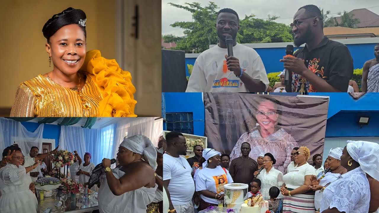 Kwaku Manu, Funny Face & Bethel Church Members Surprise Maa Vida on Her ...