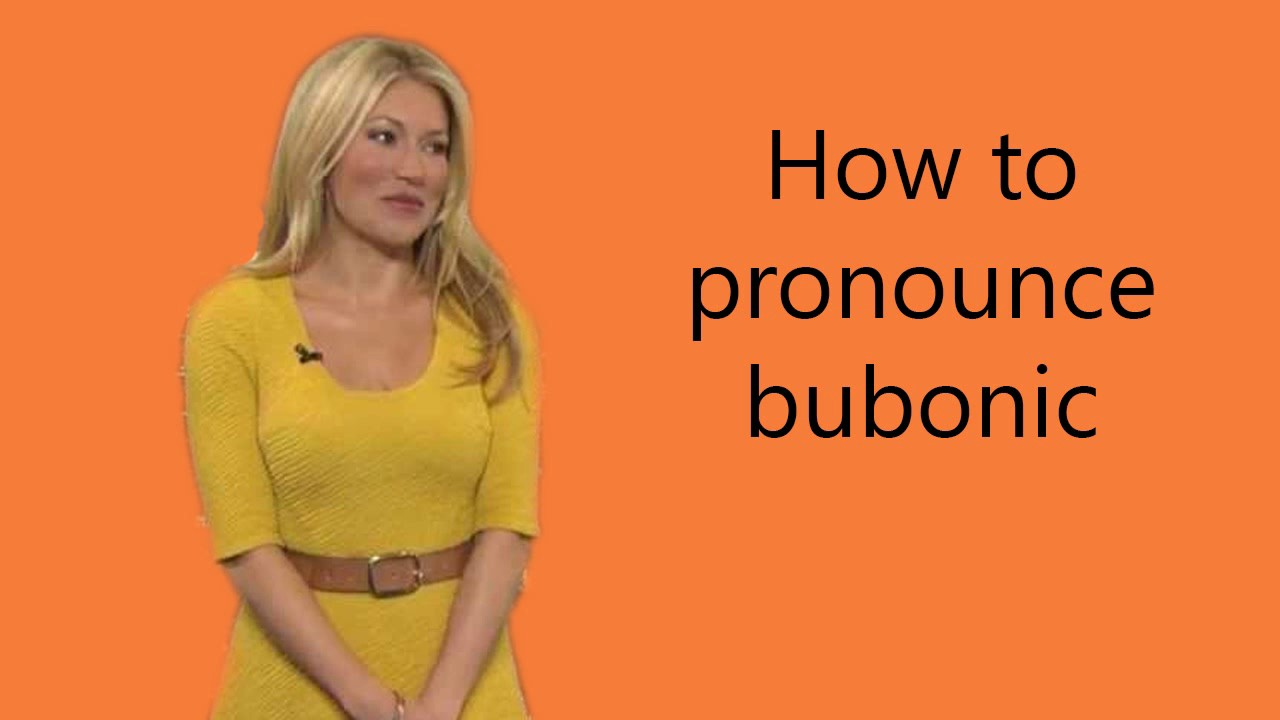 How to pronounce bubonic - YouTube