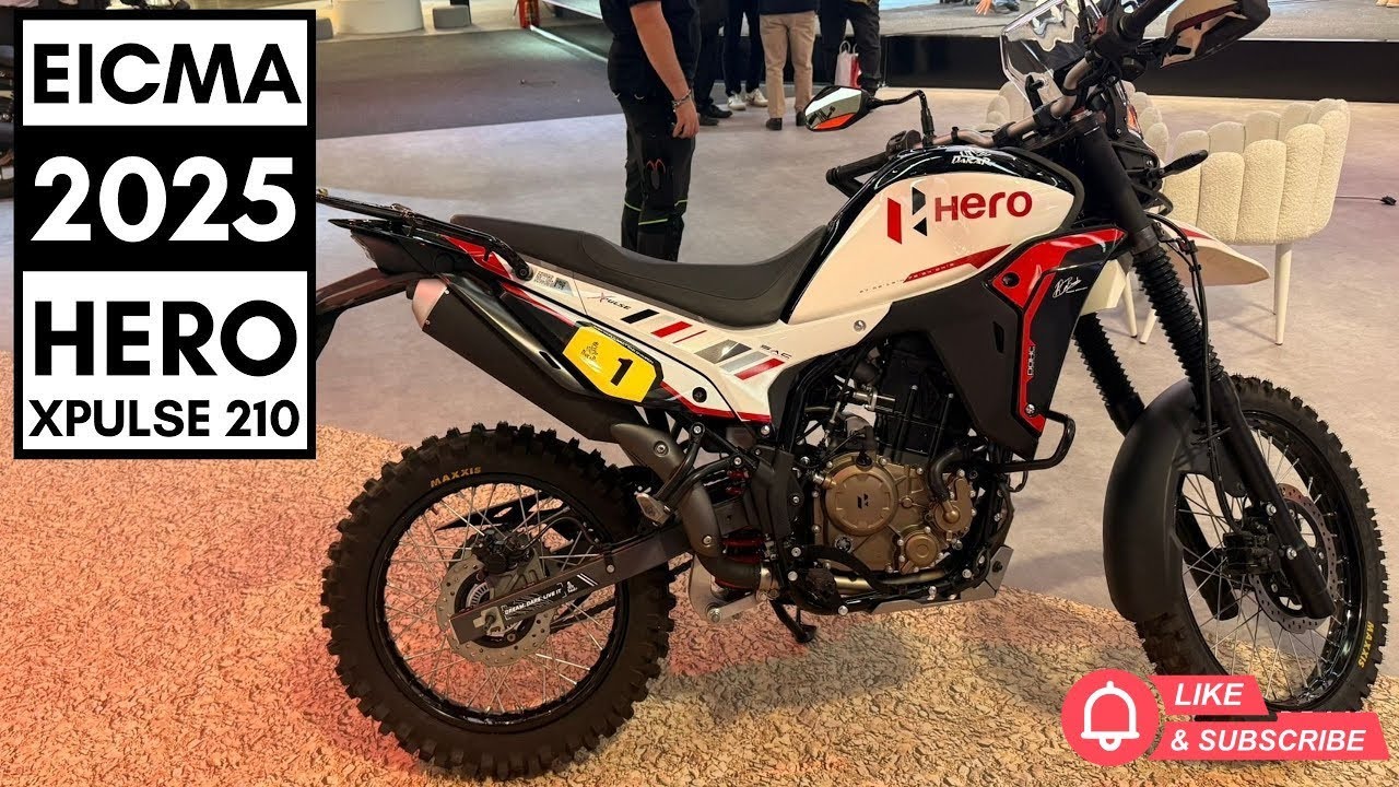 Hero XPULSE 210 Dakar Edition 2026 Launched | Fresh Look, Design ...