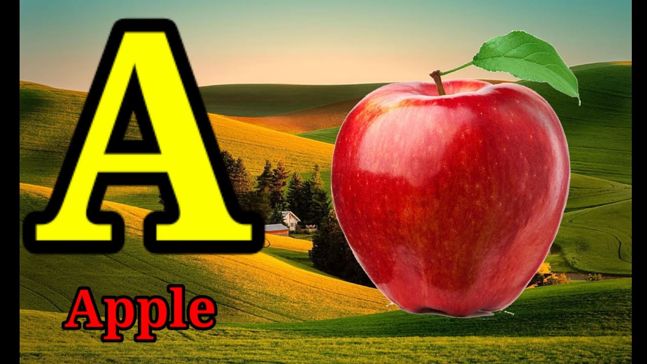 A For Apple B For Boll | Abcd rhymes | Alphabet letters | Alphabet for ...