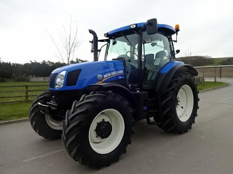 New Holland T6.175 Tractor - YouTube
