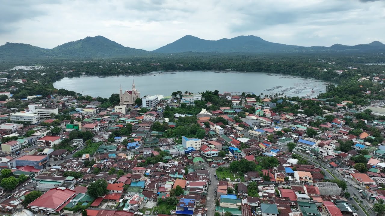 San Pablo City Aerial Views (feat. Sampaloc, Yambo and Pandin Lakes ...