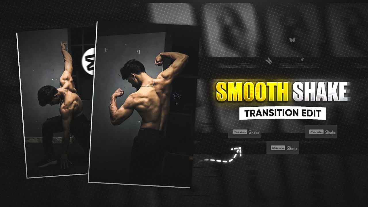 Gym Smooth Shake Transition Video Edit | Gym Video Edit In Capcut ⚡ ...