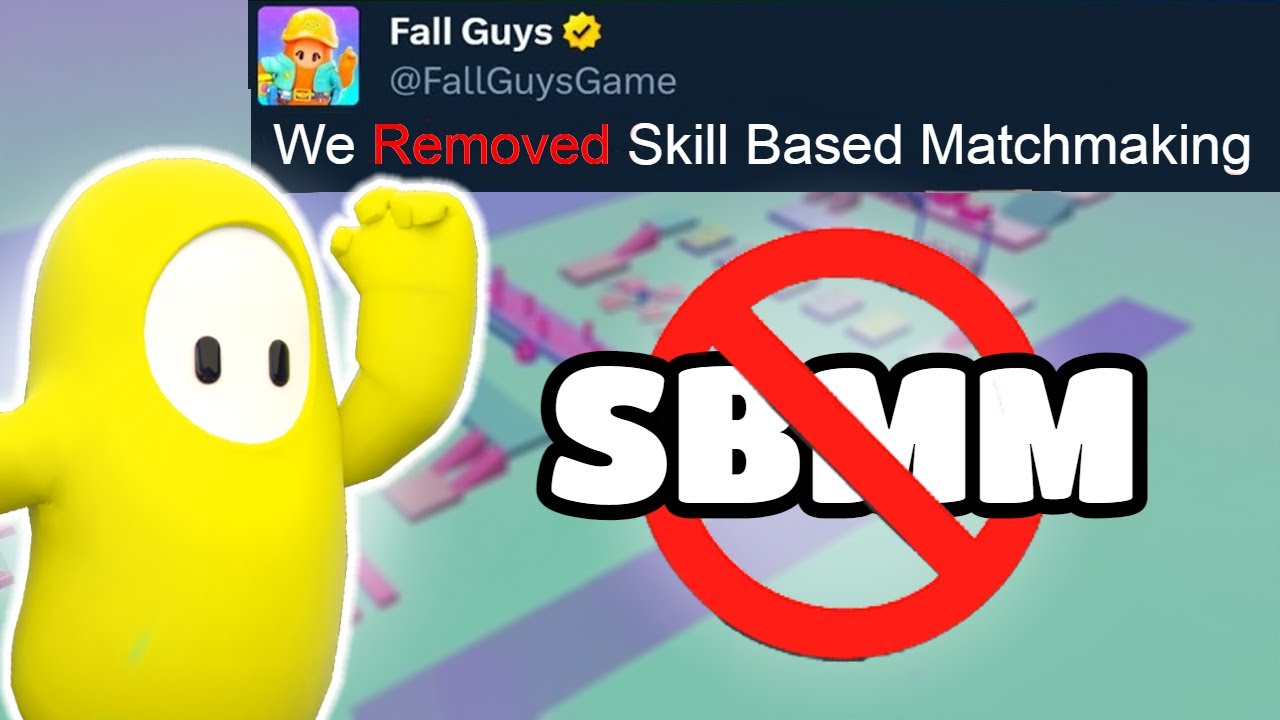 Fall Guys Skill Based Matchmaking NEW UPDATE! (SBMM) - YouTube
