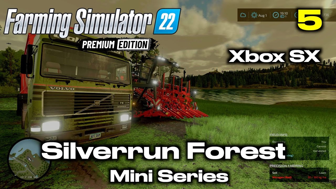 CARROTS AND ROLLERCOASTER RIDES | FS22 SILVERRUN FOREST MINI SERIES ...