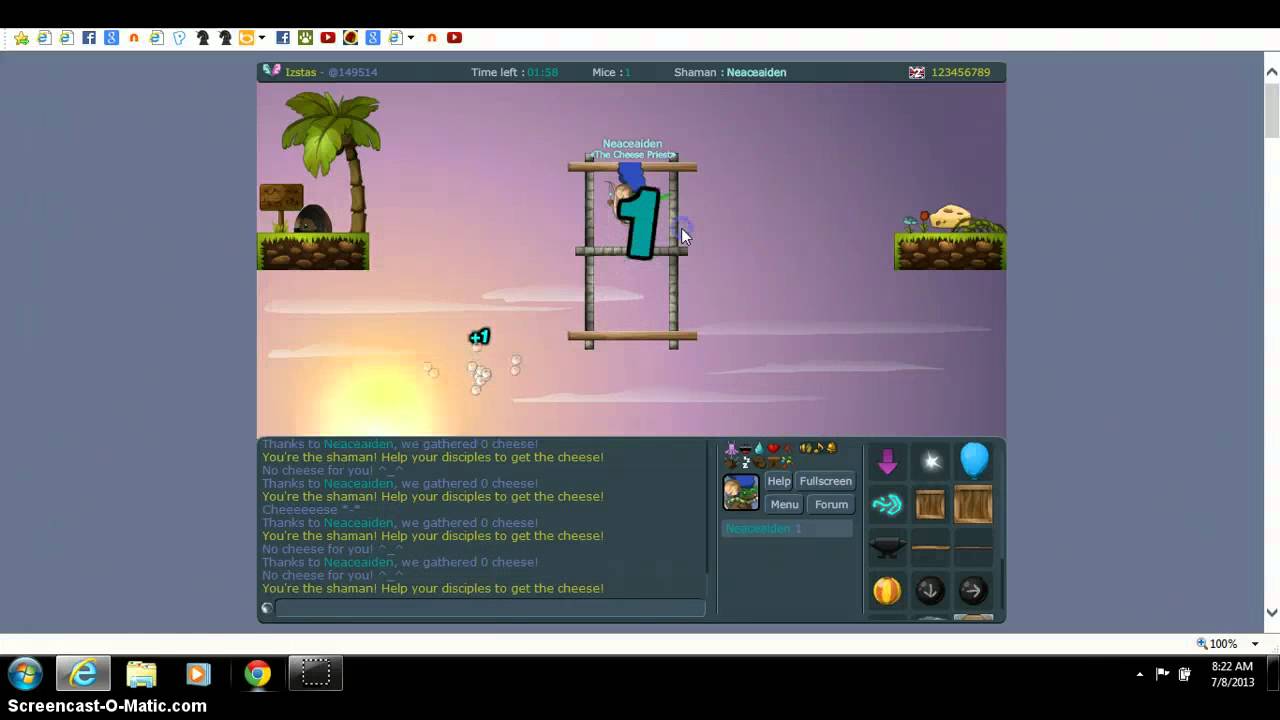 transformice part 1 wall jumping skills - YouTube