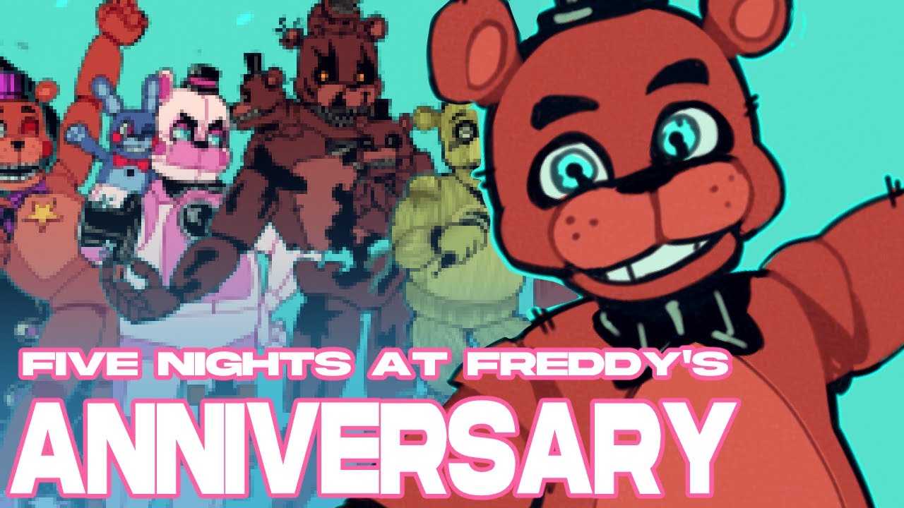 TEN YEARS AT FREDDY'S [FNAF SPEEDPAINT] - YouTube