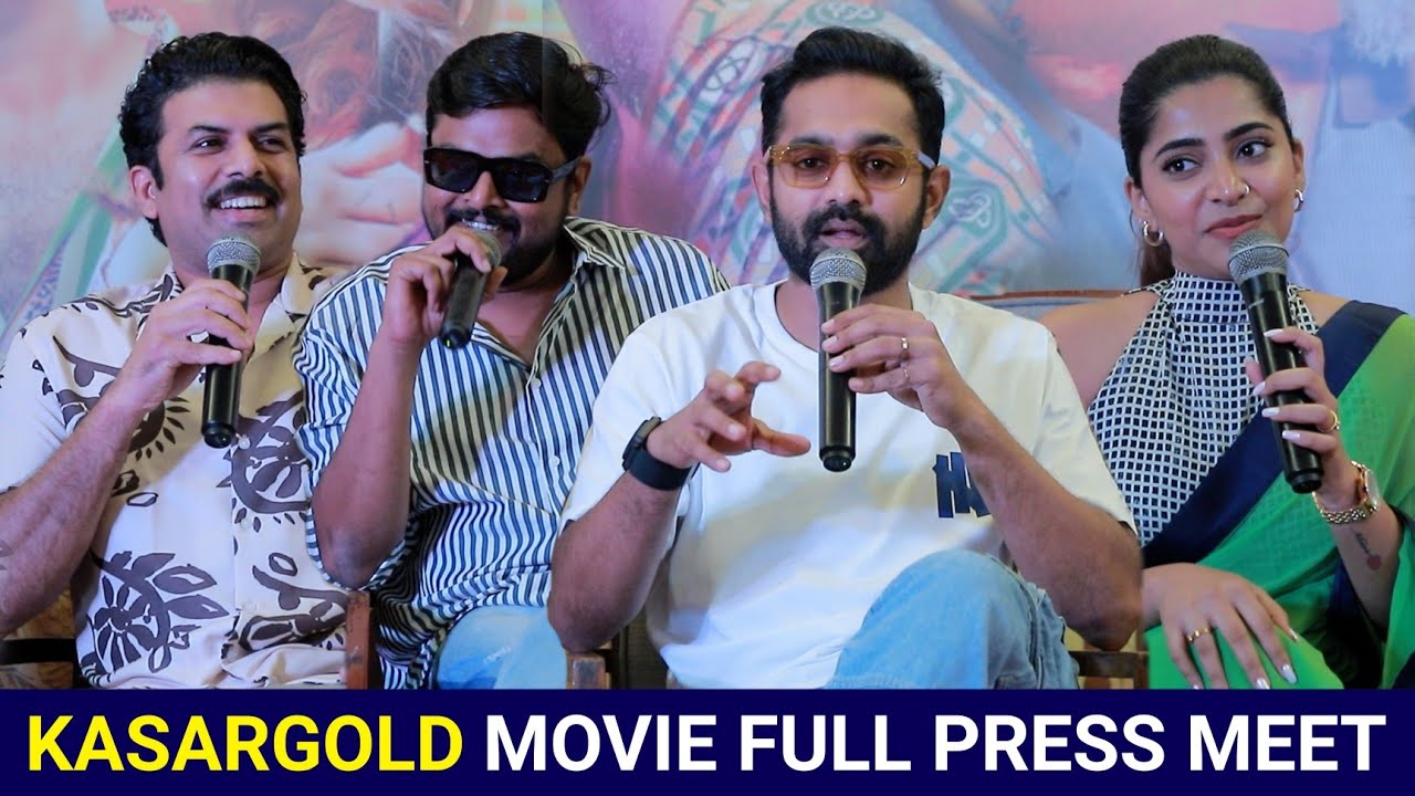 KASARGOLD MOVIE FULL PRESS MEET | ASIF ALI | SUNNY WAYNE | MRIDUL NAIR ...
