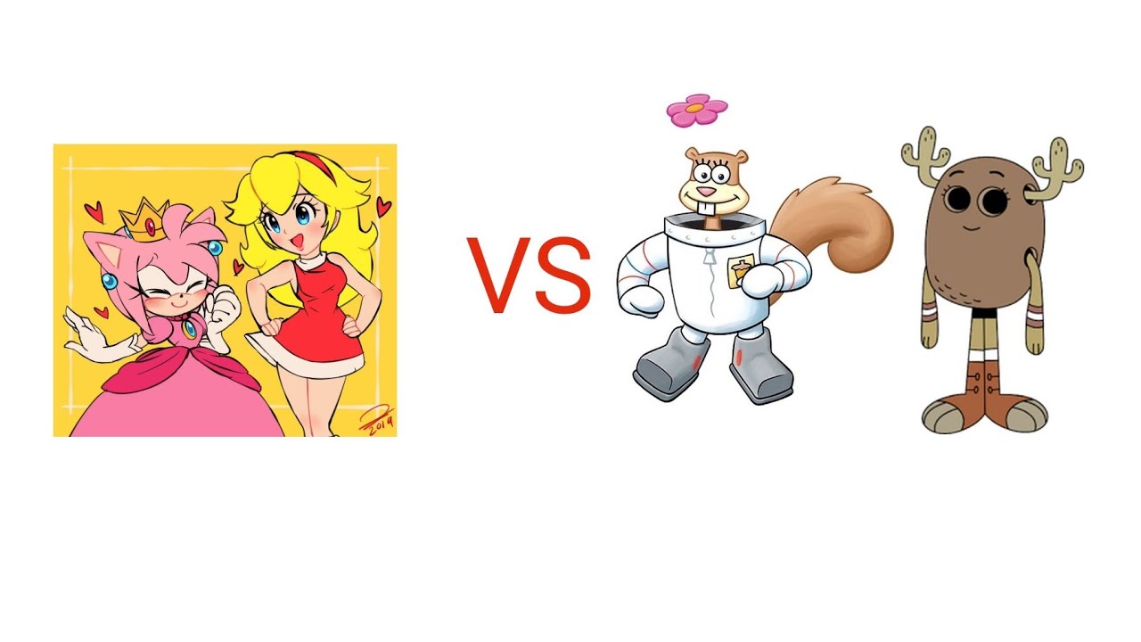 mugen Amy/peach vs Sandy/penny - YouTube