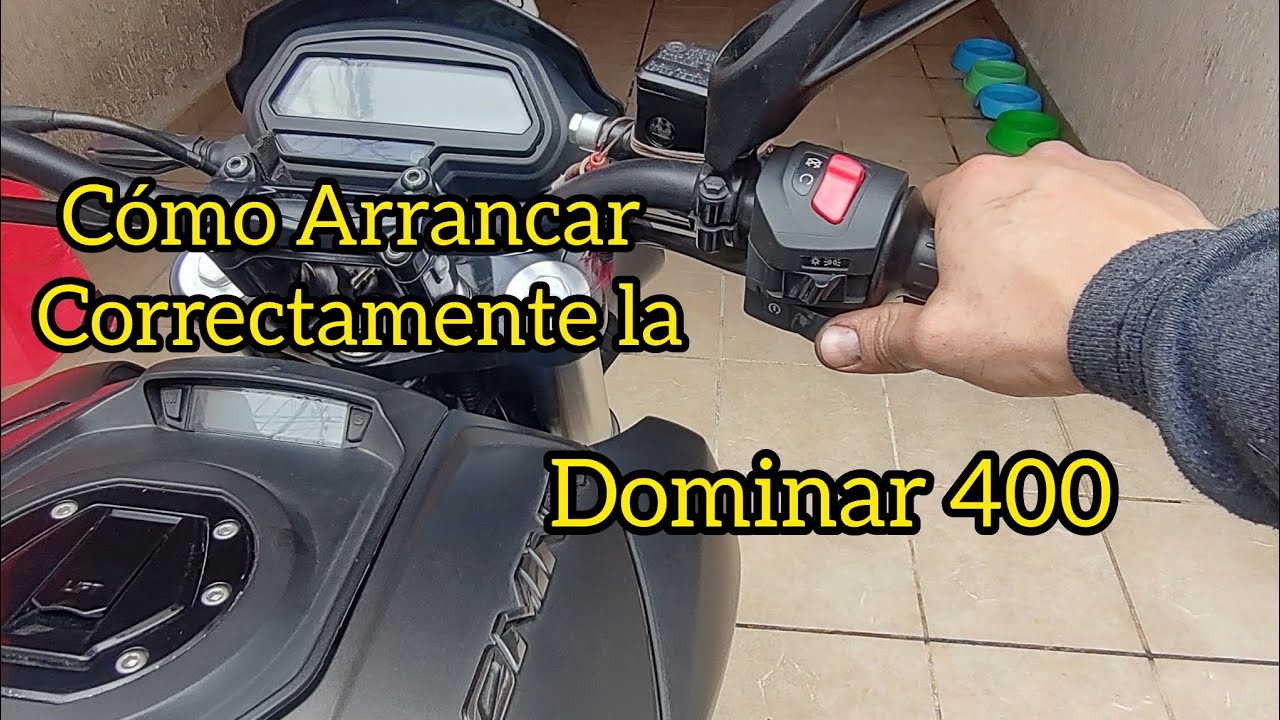 Cómo Arrancar Correctamente la Dominar 400 - YouTube