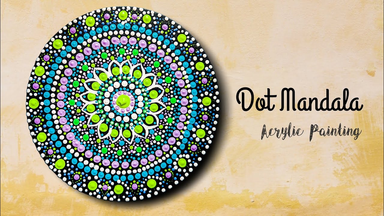 Dot Mandala Tutorial | Dot Mandala For Beginners - YouTube