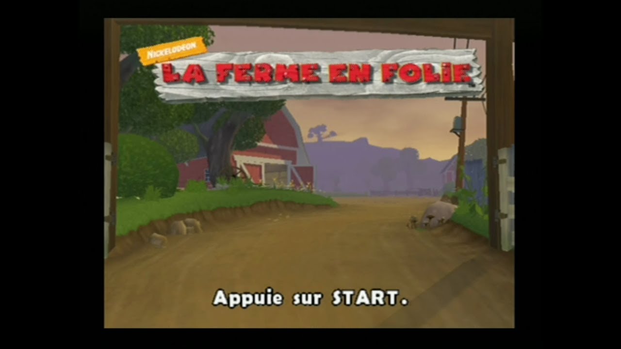 [Gamecube] Introduction du jeu "La Ferme en Folie" de THQ (2007) - YouTube