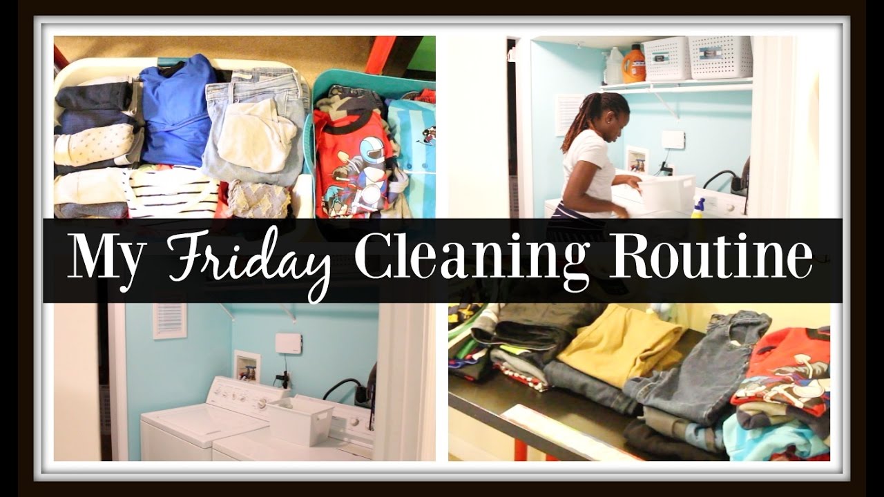 30 MINUTE a day CLEANING ROUTINE | FRIDAY - YouTube