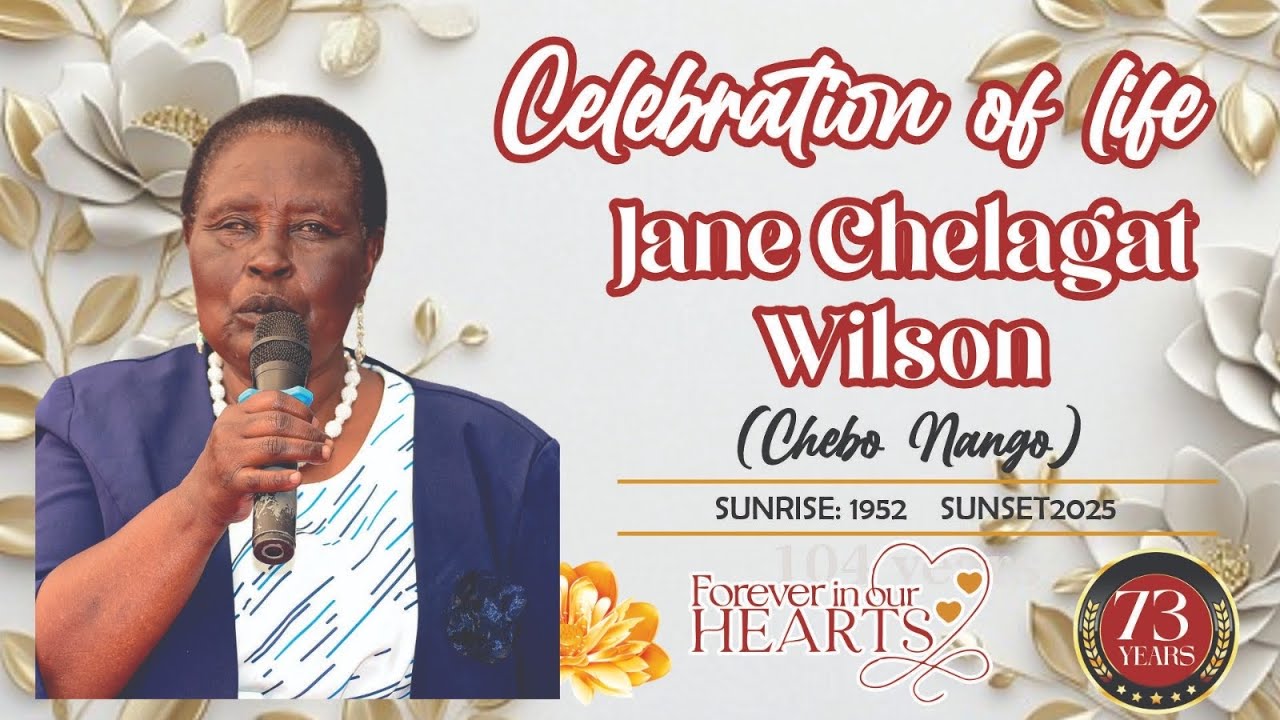 CELEBRATING THE LIFE OF GOGO JANE CHELAGAT WILSON (Chebo Nango) [1952 ...