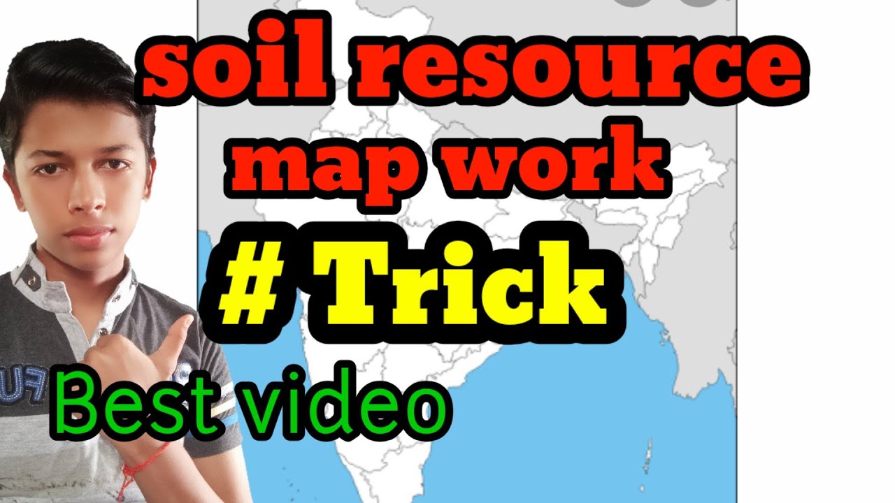 Soil resource map work best trick || class 10 Resources and development ...