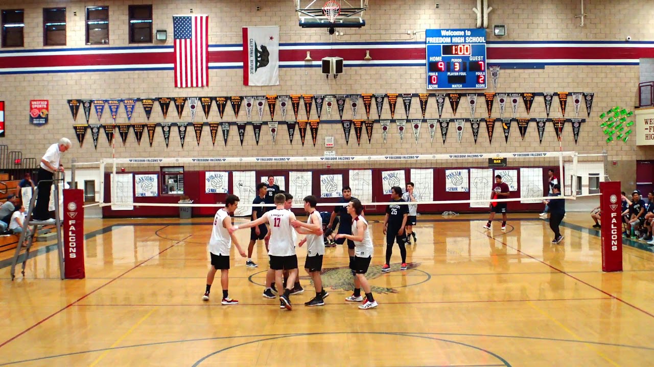 LIBERTY LIONS vs FREEDOM FALCONS SET 3 / VARSITY - YouTube