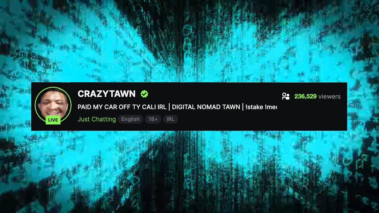 Crazy Tawn takes over kick with his bots. Making him the new face of ...