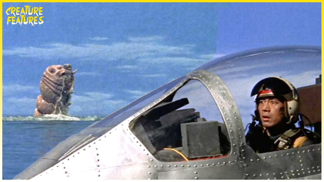 Mothra | Airforce Launches Bombs At Mothra | Creature Features - YouTube