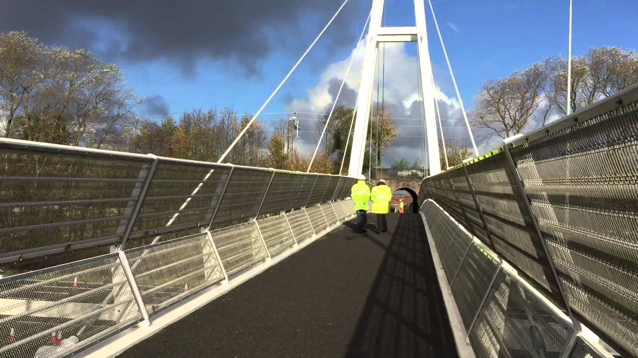 Cllr Murphy on the official opening of the new Greystone Bridge - YouTube