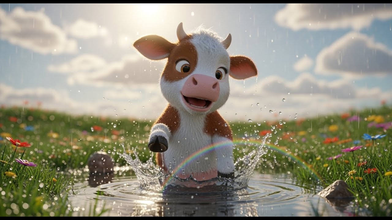 Baby Cow Say Moo Moo Moo | Fun Animal Song for Kids | Toddler Sing ...