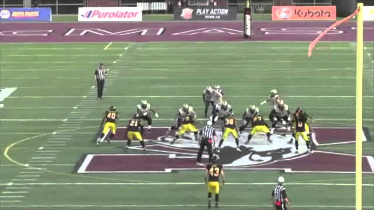 Bryan Hall CFL 2014 & 2015 CFL Highlights - YouTube