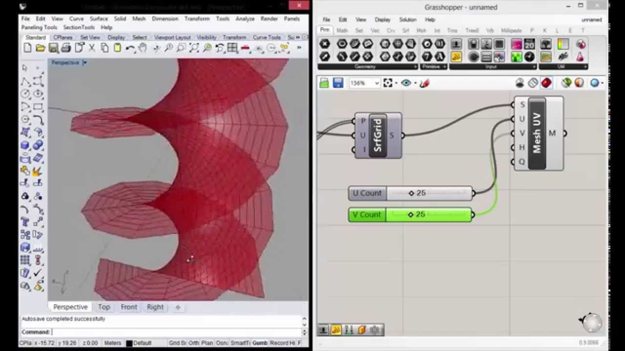 Grasshopper - Helicoide con Fórmula Matemática / #grasshopper3d # ...