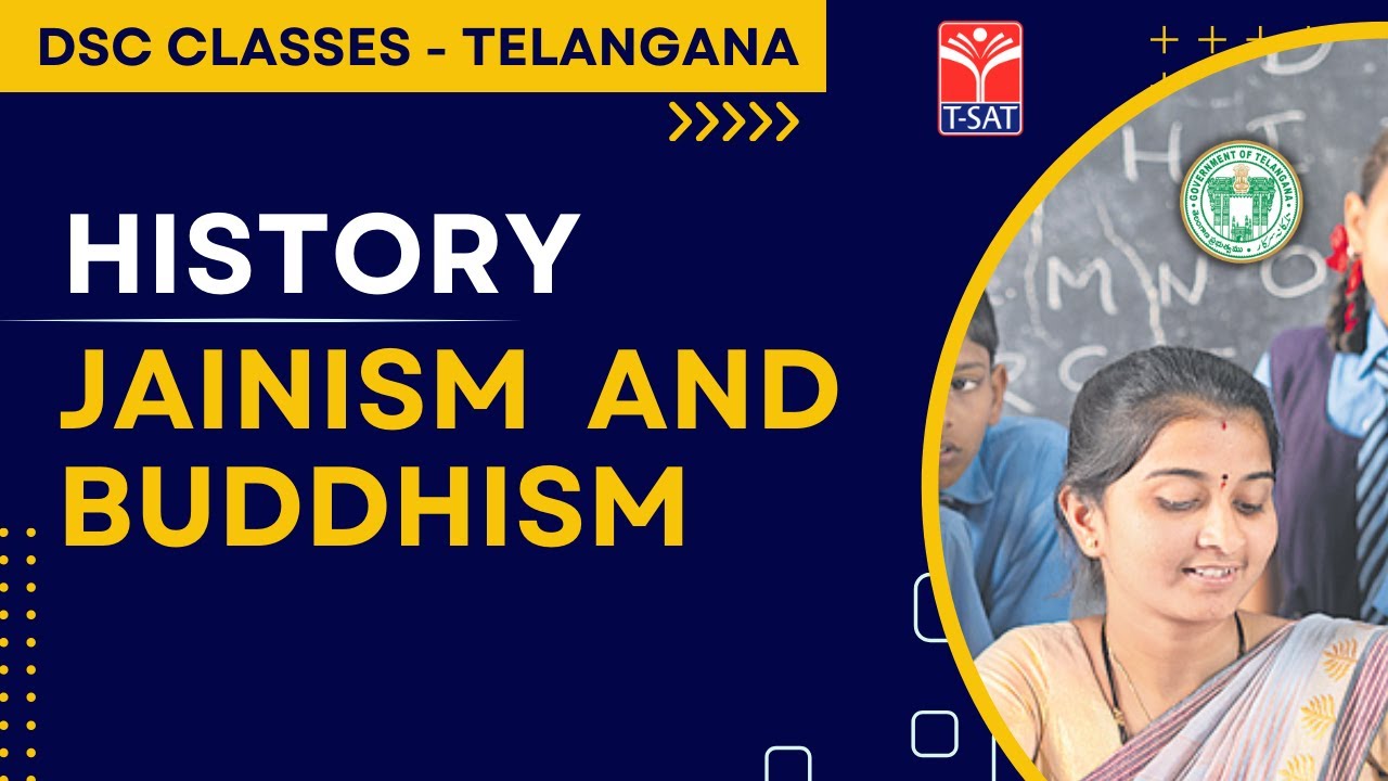 History - Jainism and Buddhism | Telangana DSC Classes | T-SAT - YouTube