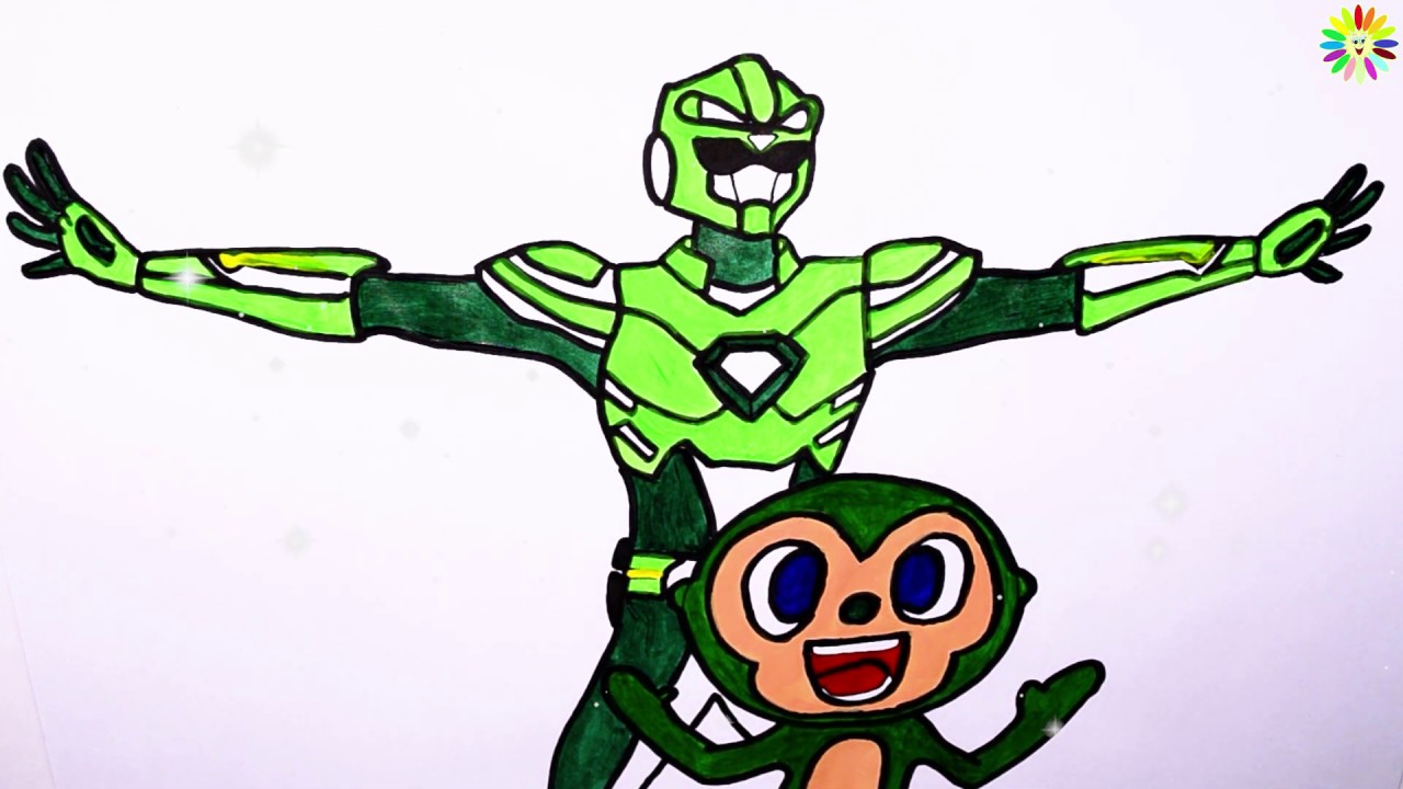 How to draw Miniforce Jackie-Miniforce X - YouTube