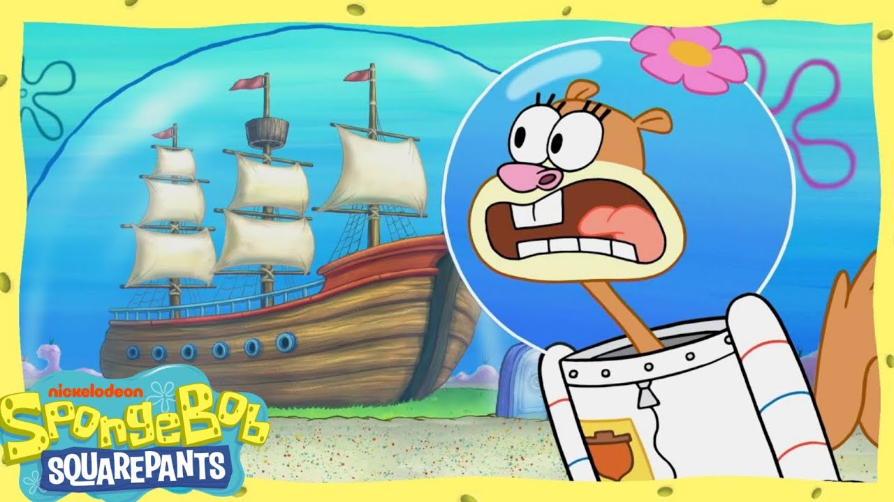 Spongebob Squarepants - Mrs Krabs Chop Down The Sandy's Tree(Clip) - US ...