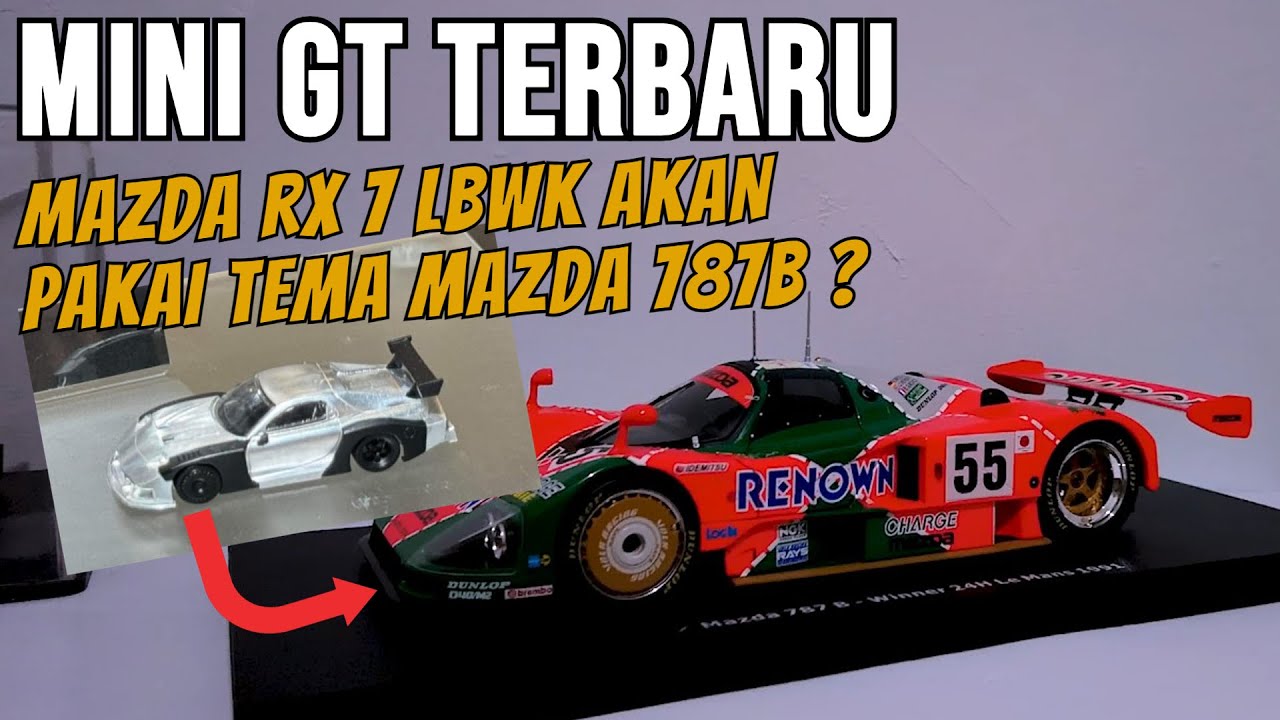 MINI GT MEMAKAI TEMA MAZDA 787B ?, DIECAST MINI GT MAZDA RX 7 LIBERTY ...