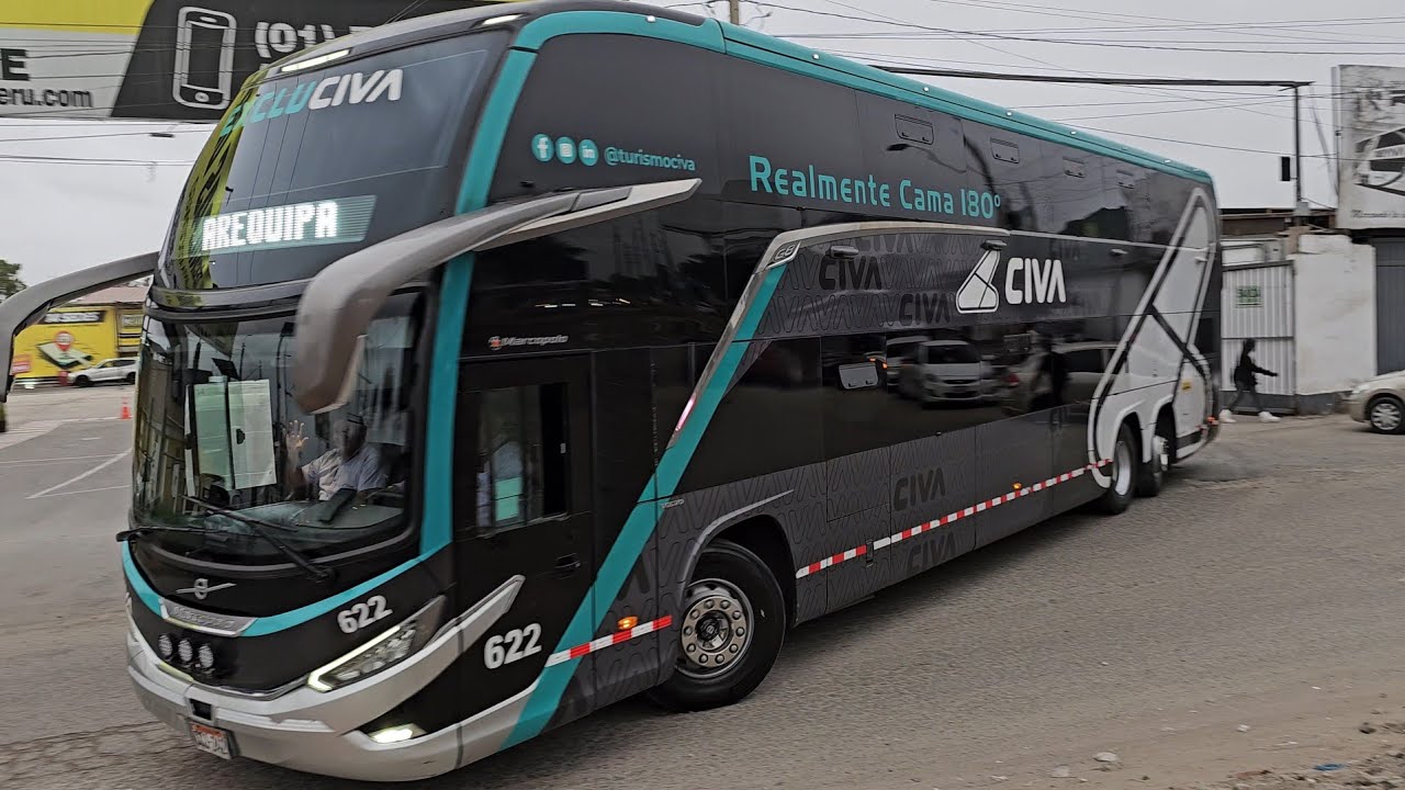 Buses rumbo al Sur Peruano | Terminal Terrestre Atocongo - YouTube