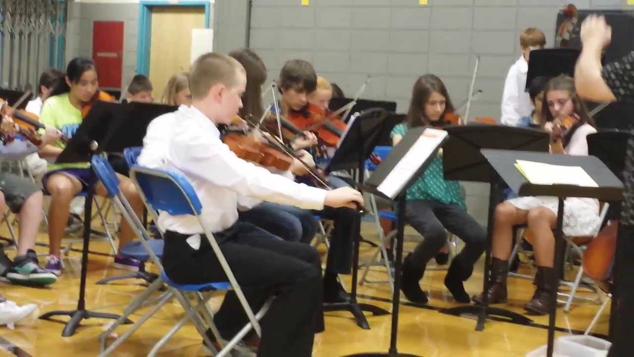 Lakeridge Junior High Orchestra Sept 2013 - YouTube