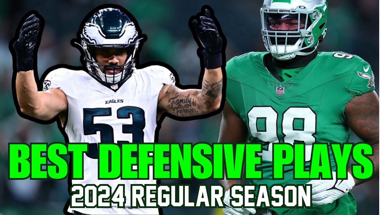 Eagles 'BEAST MODE' Defensive Highlights 2024 🦅🔥 BEST DEFENSE IN THE ...