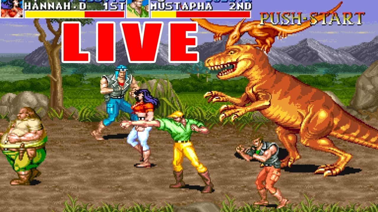 Cadillac and Dinosaurs Mustafa Game Live || Seven Gaming - YouTube