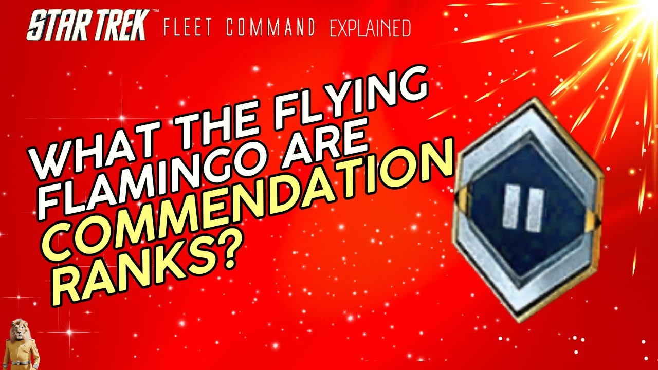 What the hell are Commendation Ranks? | How to play Star Trek Fleet Command | Outside Views STFC ...