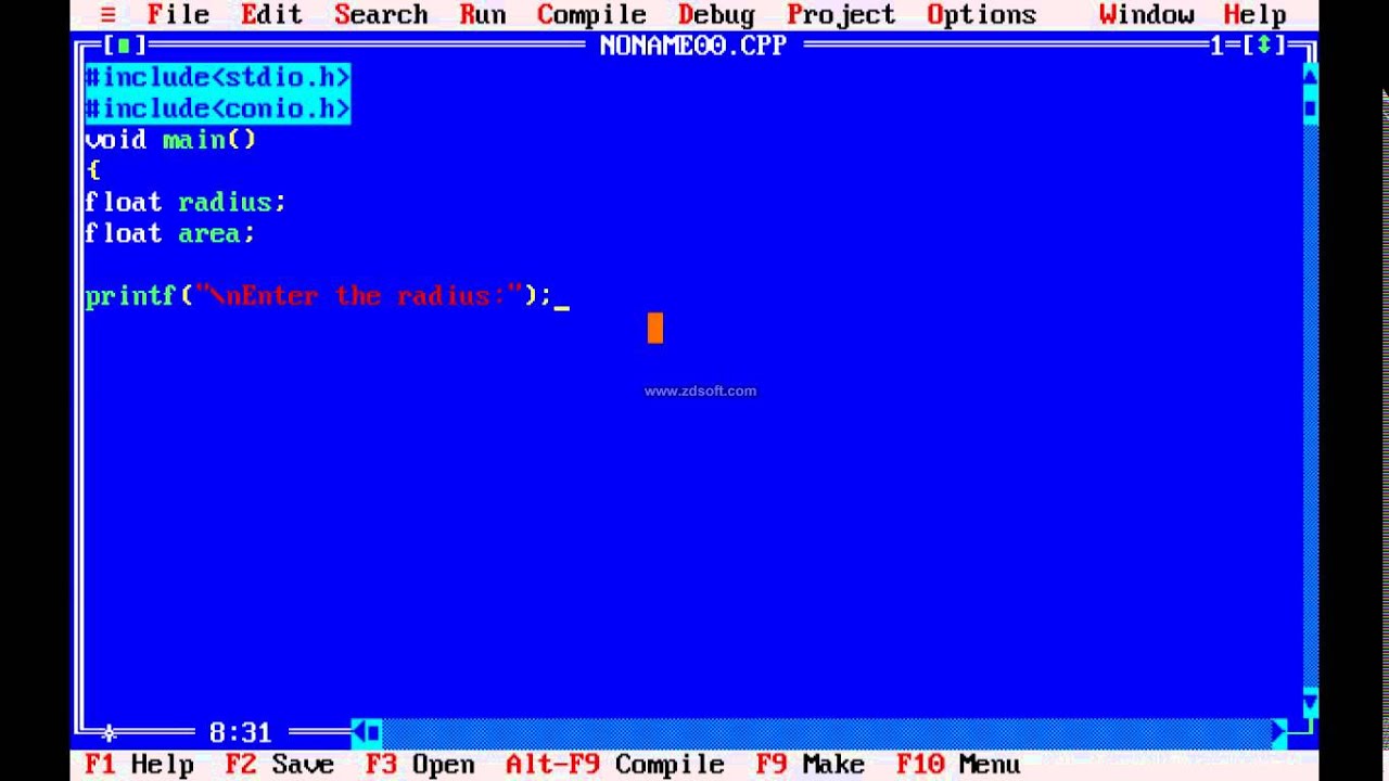 C Program Of Area Of Circle YouTube C Program Of Area Of Circle YouTube