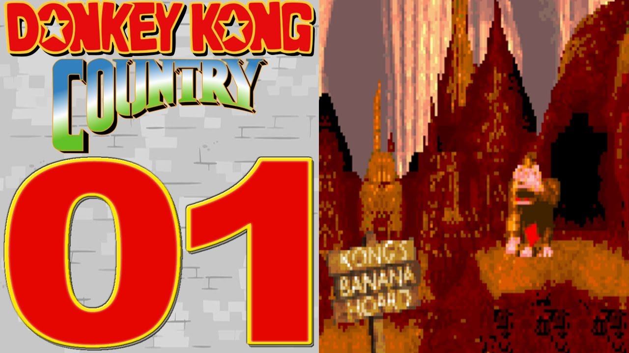 Donkey Kong Country GBA [Part 1] Banana Hoard Theft! - YouTube