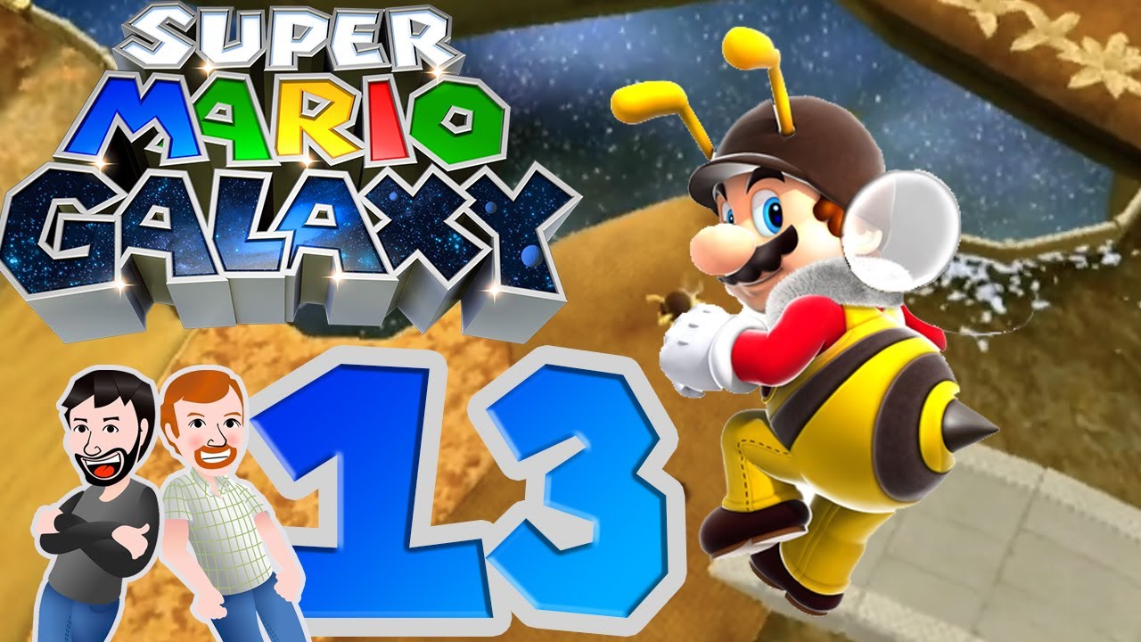 Super Mario Galaxy Lets Play - Part 13 - Gold Leaf Galaxy! - YouTube