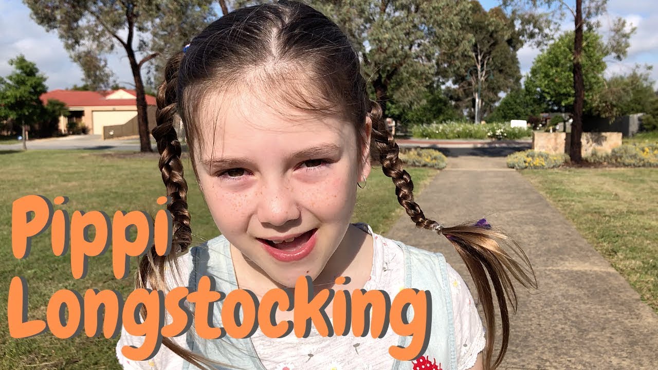 Pippi Longstocking (school dress-up day) - YouTube
