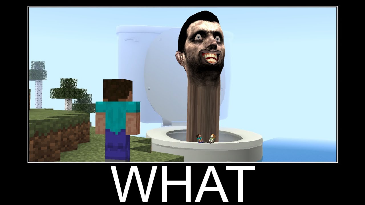 Unusual Skibidi Toilet in Minecraft wait what meme part 163 - YouTube