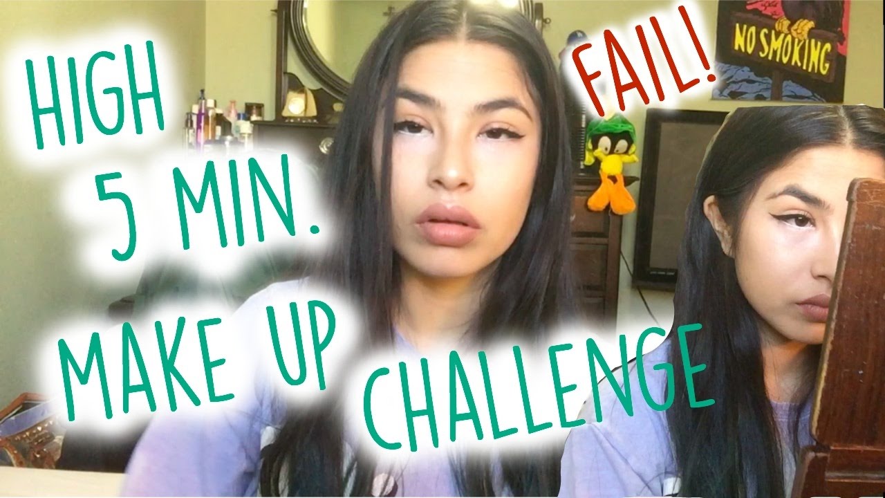 High five make up challenge LOL - YouTube