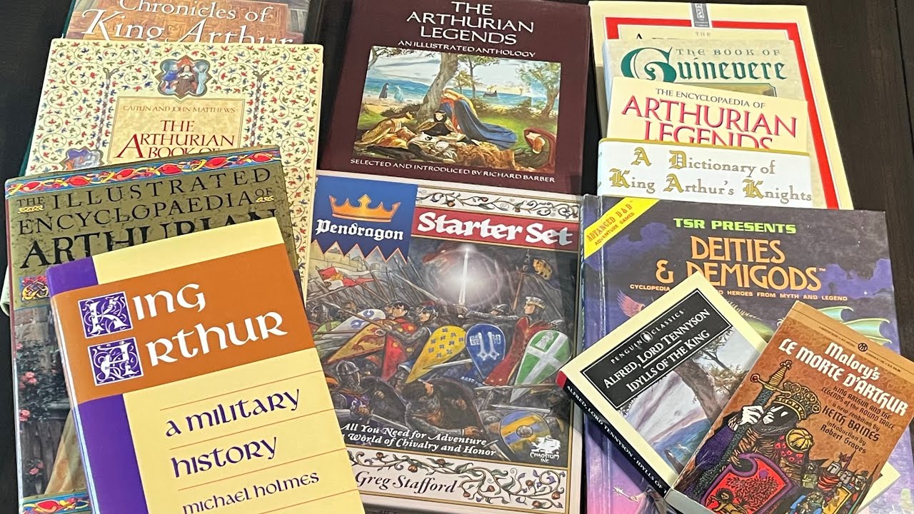 Sci-Fi Fantasy Saturday - Pendragon Starter Set (Chaosium) - YouTube