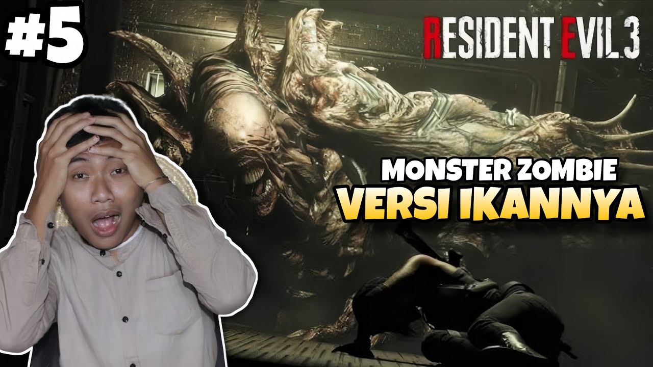 Lawan zombie laut SEREM BET - resident evil 3 - part5 - YouTube